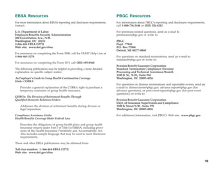 Reporting disclosure guide for employee benefit plans | PDF ...