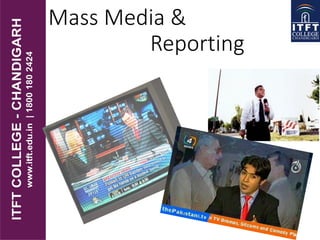 ITFT_Media _Reporting & editing | PDF