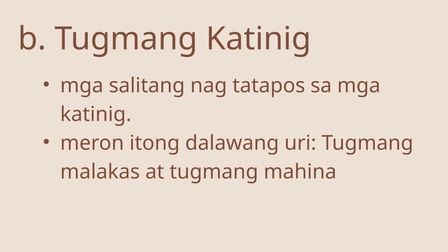 TUGMA for Filipino Subject Powerpoint by | PPT