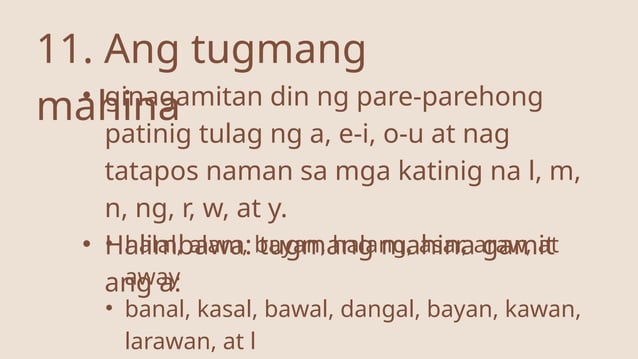 TUGMA for Filipino Subject Powerpoint by | PPT