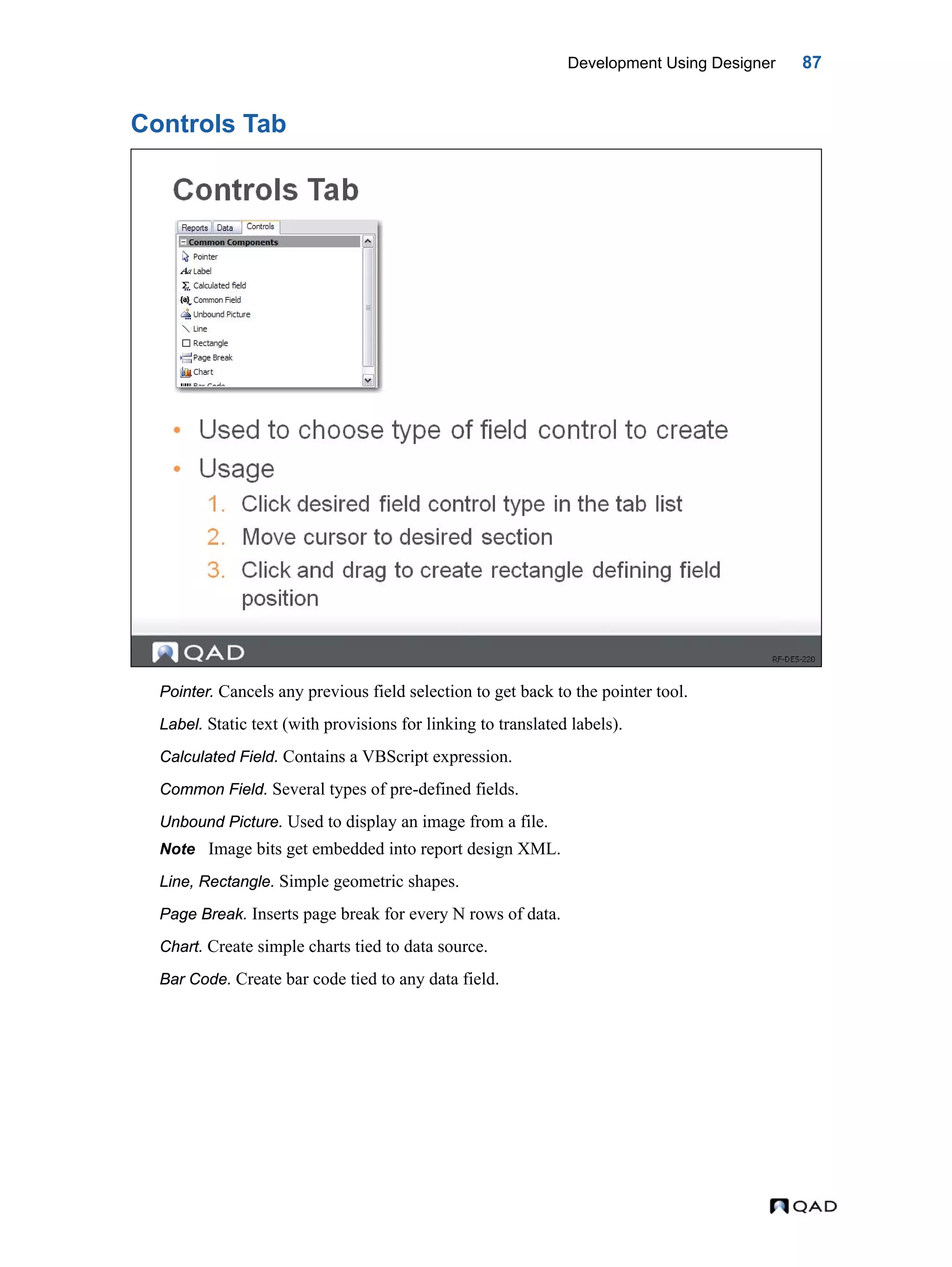 MFG/PRO QAD Reporting Framework Document Guide | PDF
