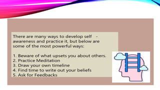 REPORTING IN CWTS SELF AWARENESS AND VAL.ED.pptx