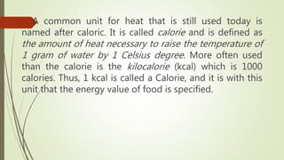 Calorie Heat