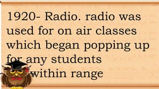 Evolution of ICT in Education | PPT