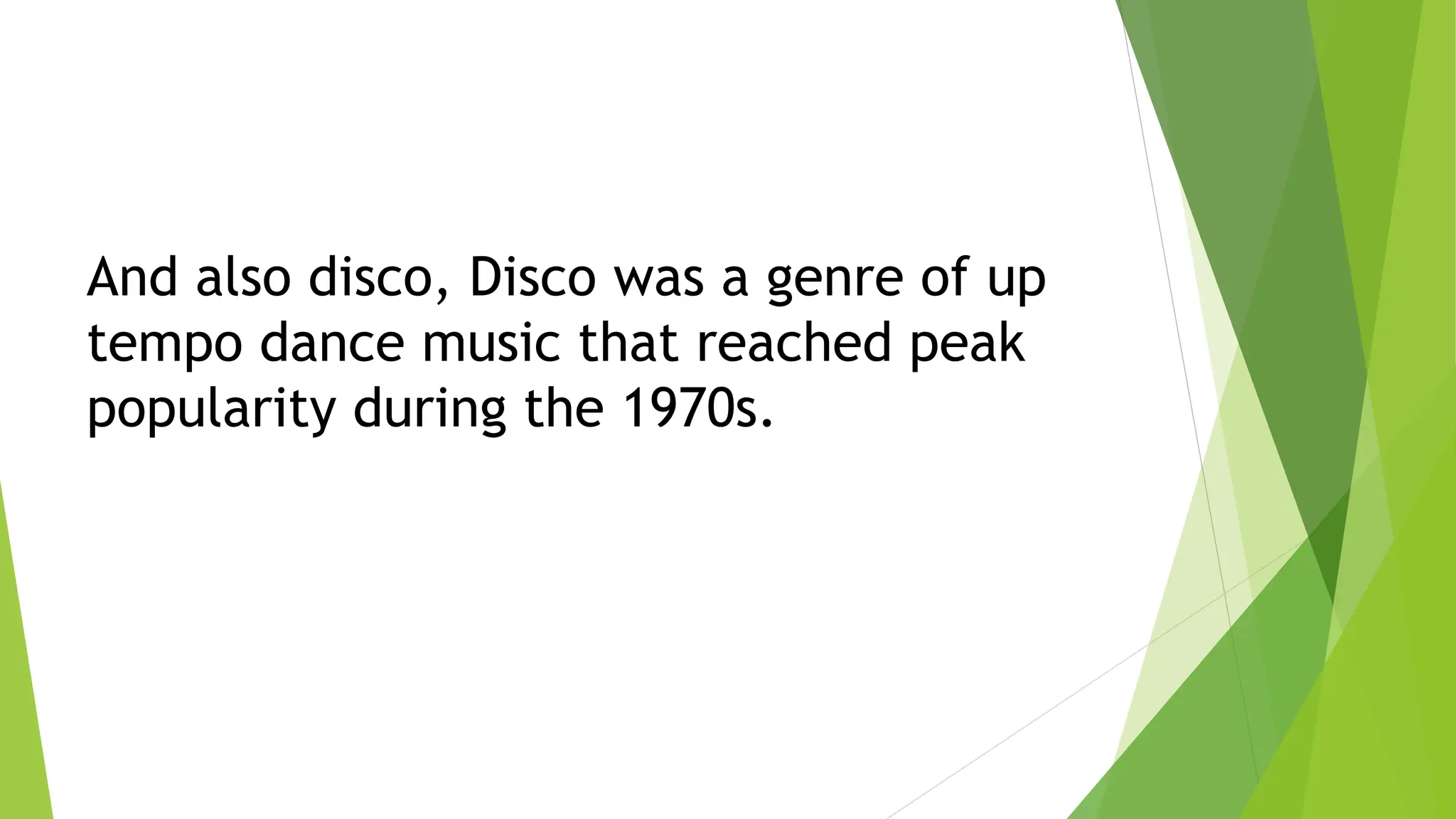 Reporting of Mapeh all about the different types of Popular Music | PPTX