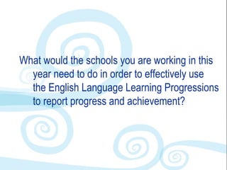 Reporting progress and achievement for English Language Learners | PPT ...