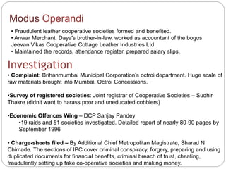 The Great Cobbler Scam - Reporting project | PPT