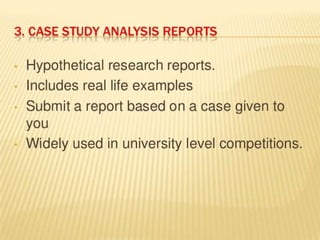 Reporting research | PPT