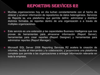 Reporting services | PPT