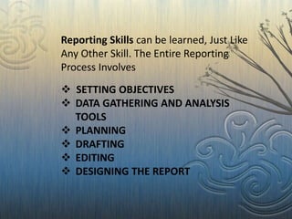 Reporting skills | PPTX | Public Radio | Talk Radio