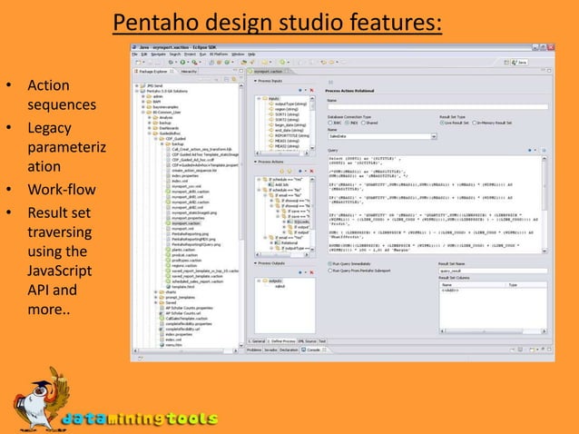 Pentaho: Reporting Solution Development | PPTX