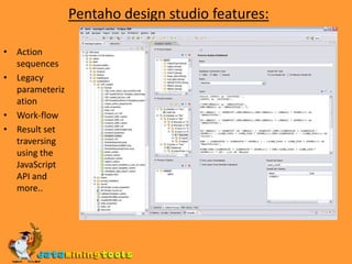 Pentaho: Reporting Solution Development | PPTX