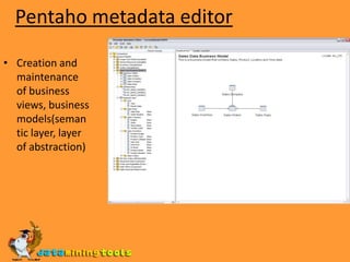 Pentaho: Reporting Solution Development | PPTX