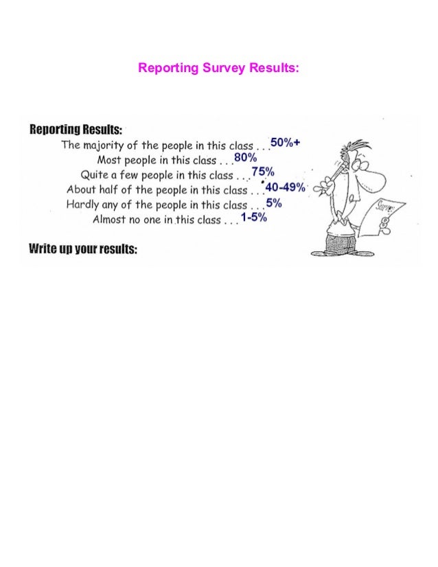 Reporting Survey Results reporting-survey-results