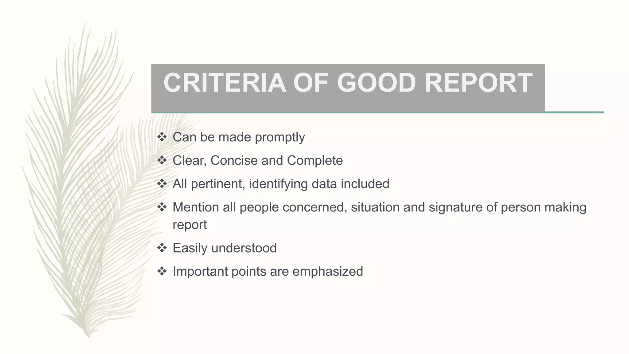Reporting system IN HOSPITAL | PPTX