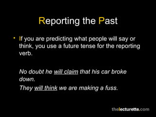 Reporting the Past | PPT