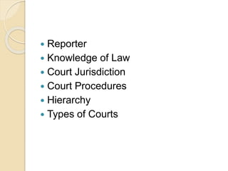 Reporting types of beat unit 3 | PPTX