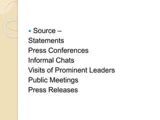 Reporting types of beat unit 3 | PPTX