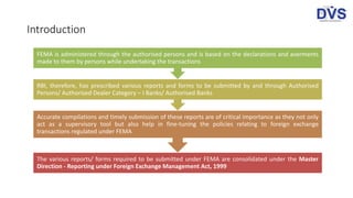 Reporting under fema | PPTX