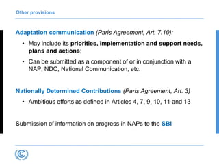 Reporting under the UNFCCC | PPT