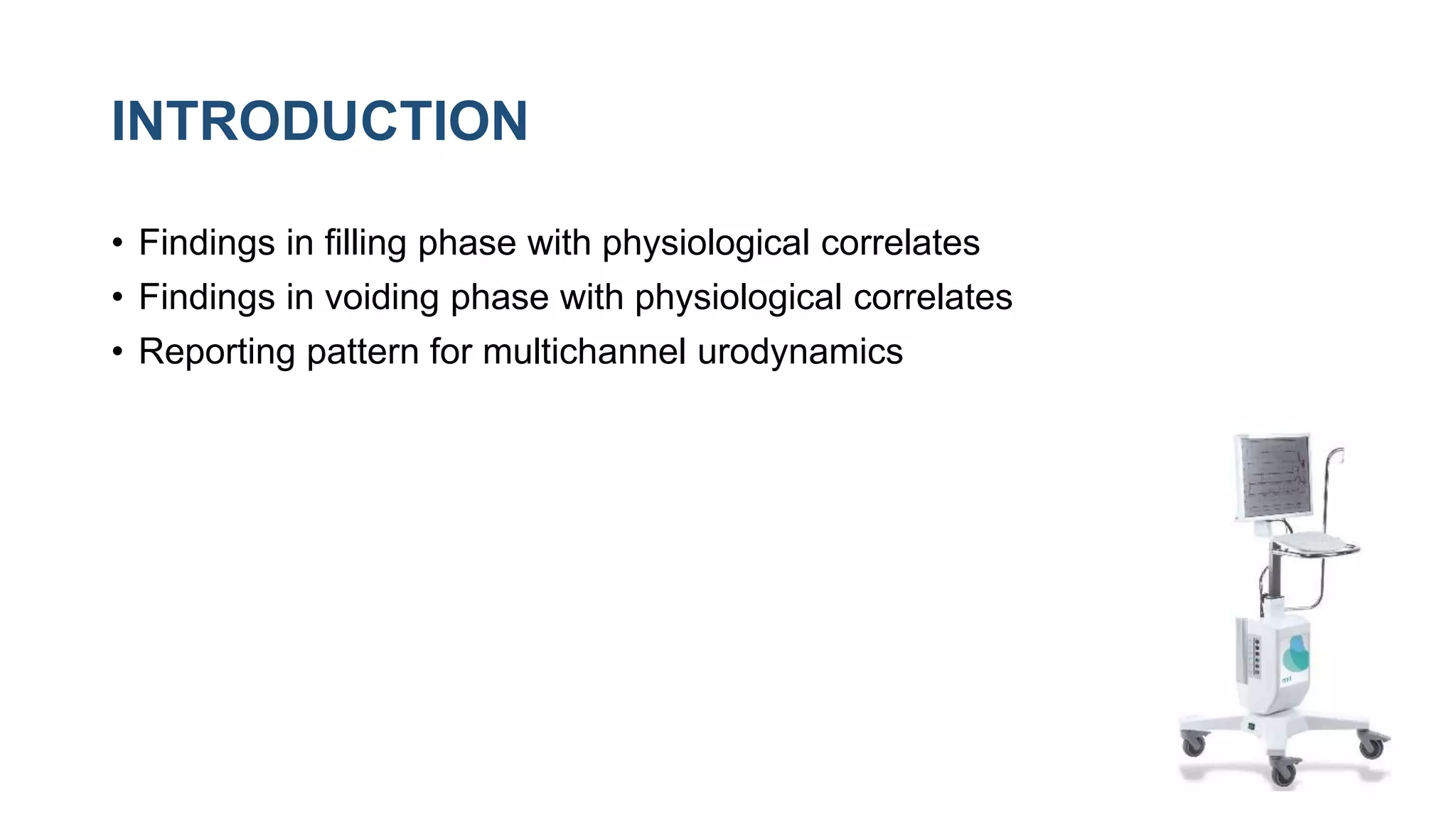 REPORTING URODYNAMIC STUDY | PPTX