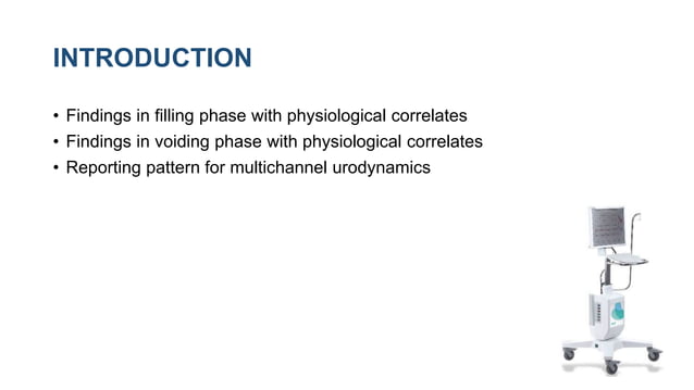 REPORTING URODYNAMIC STUDY | PPTX