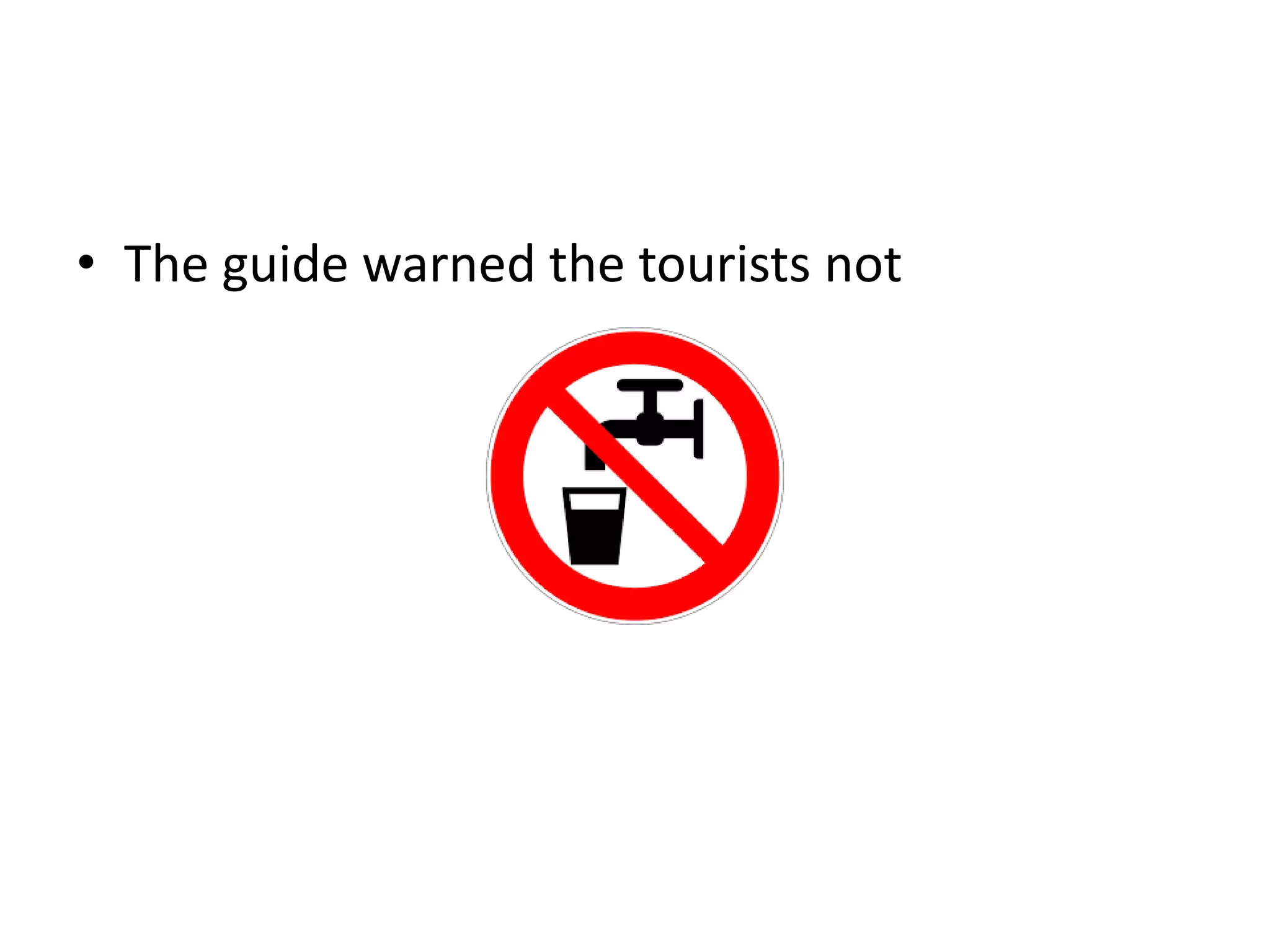 Reporting verbs and tense shift | PPTX