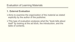 Report in Instructional Materials or IMS | PPTX