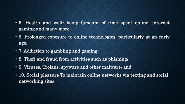 SAFETY ISSUES ON THE USE OF ICT INCLUDING E-SAFETY RULES | PPTX ...