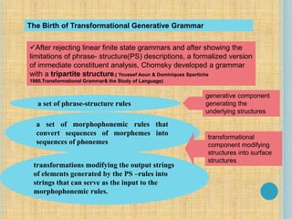 Transformational-Generative Grammar | PPT