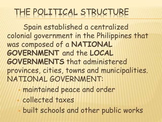 Spanish Colonial Administration | PPTX
