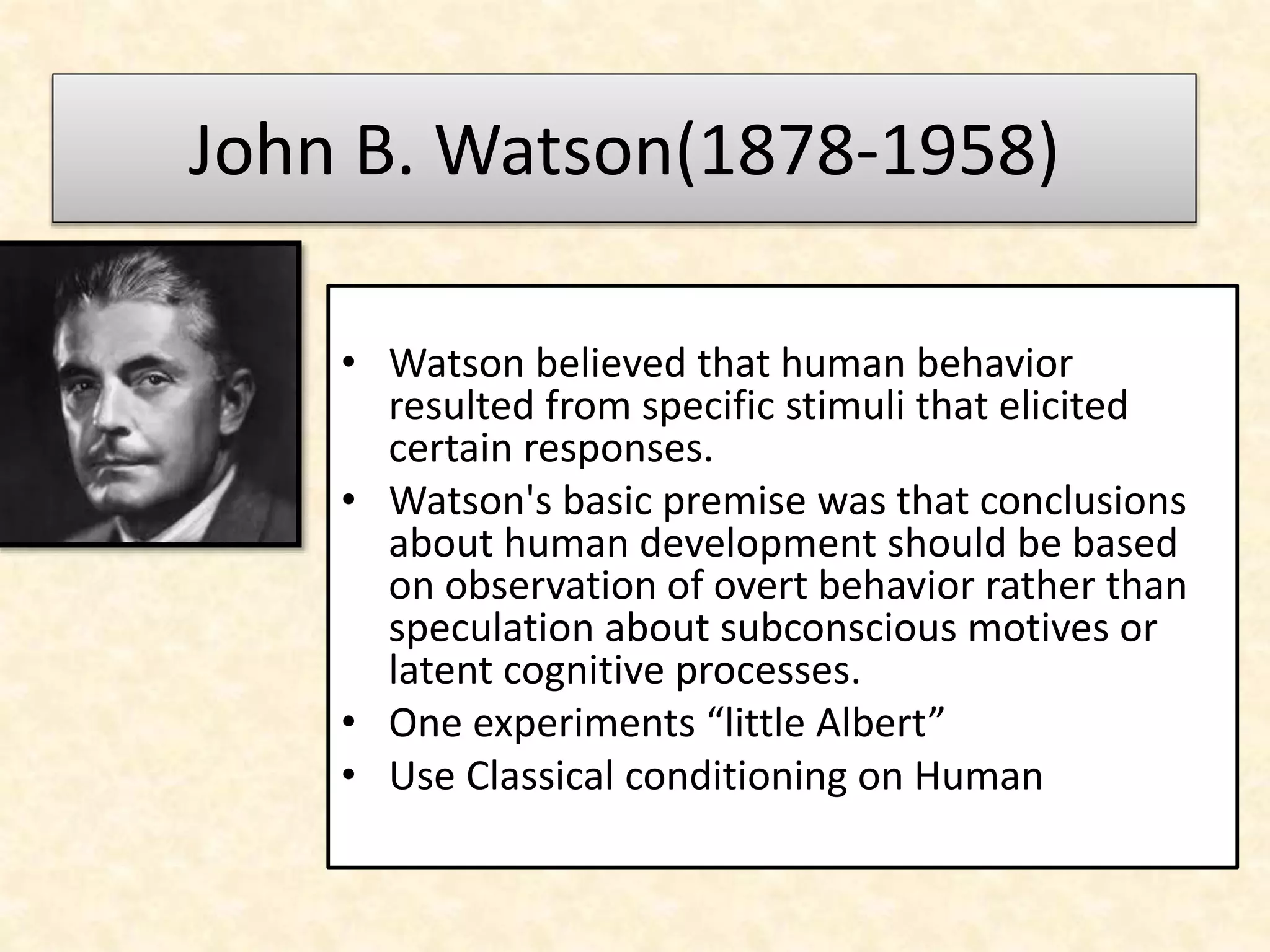 Behaviorism in philosophy of education | PPTX