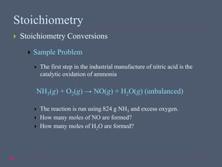 Report in Physical Science (Stoichiometry).ppt