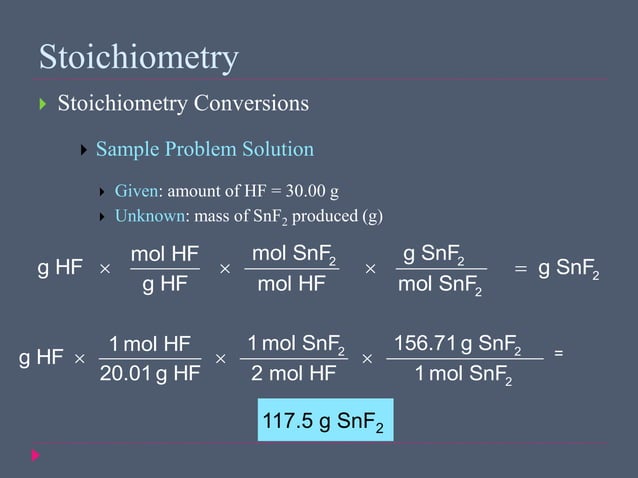 Report in Physical Science (Stoichiometry).ppt