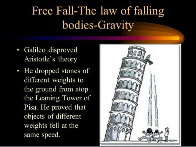 Free Fall Science Definition