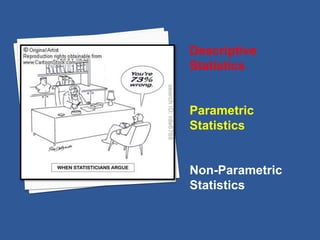 Common statistical tools used in research and their uses | PPTX