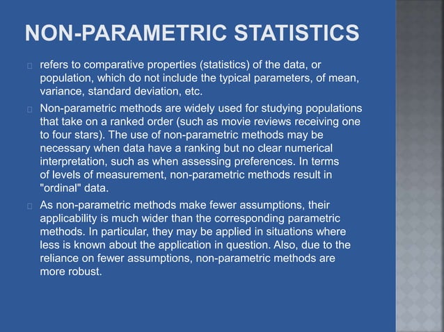 Common statistical tools used in research and their uses | PPTX | Education