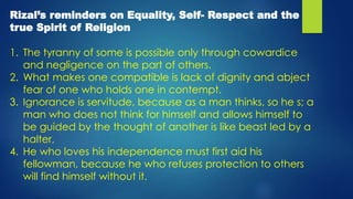 rizal letter to women of malolos | PPTX