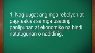 Mga Isyung Pangkapayapaan | PDF