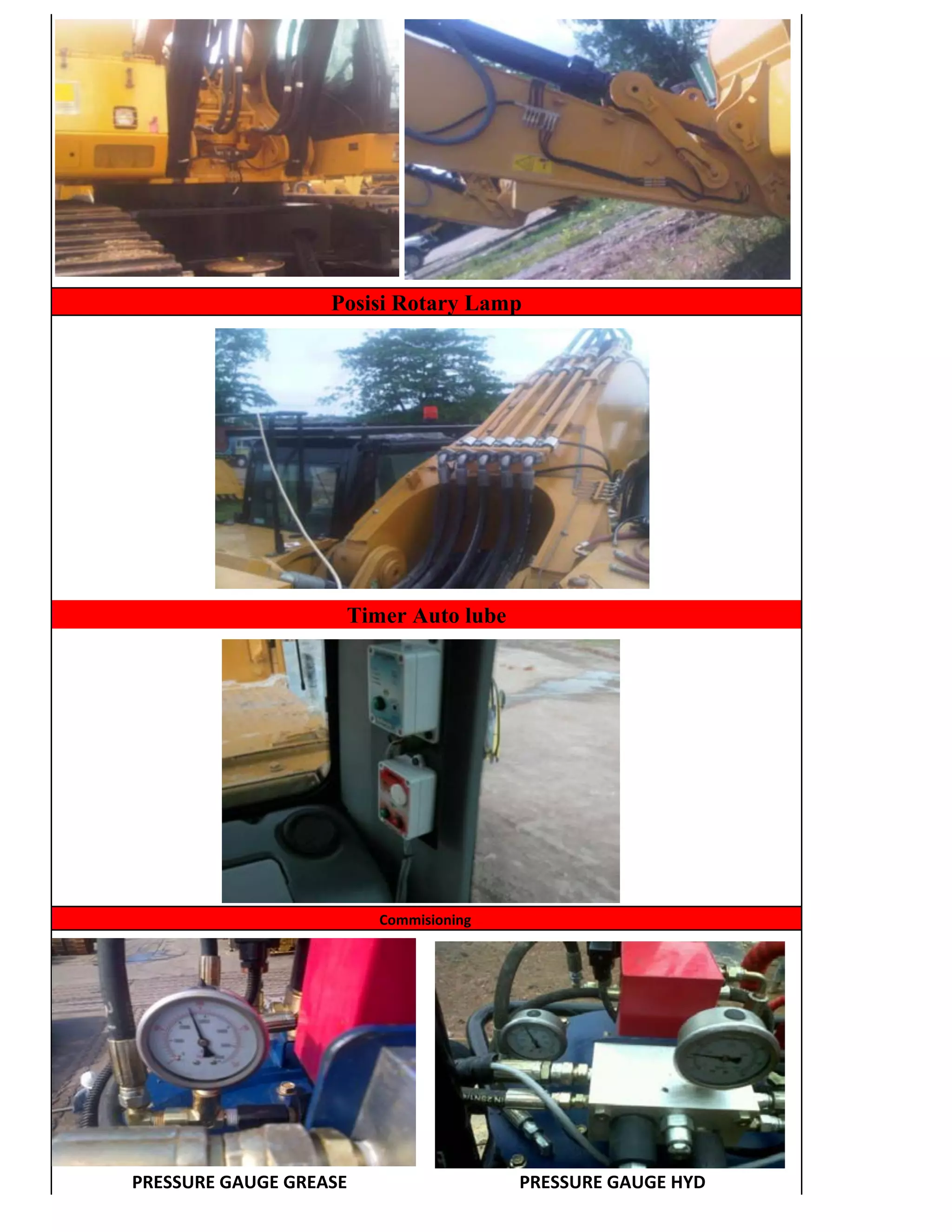 Report installation auto lube cat 390 sn 00447-ave universal | PDF