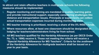 teaching multigrade in elementary classroom | PPTX