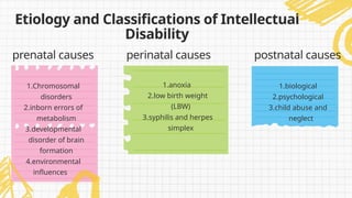 intellectual disability................. | PPTX