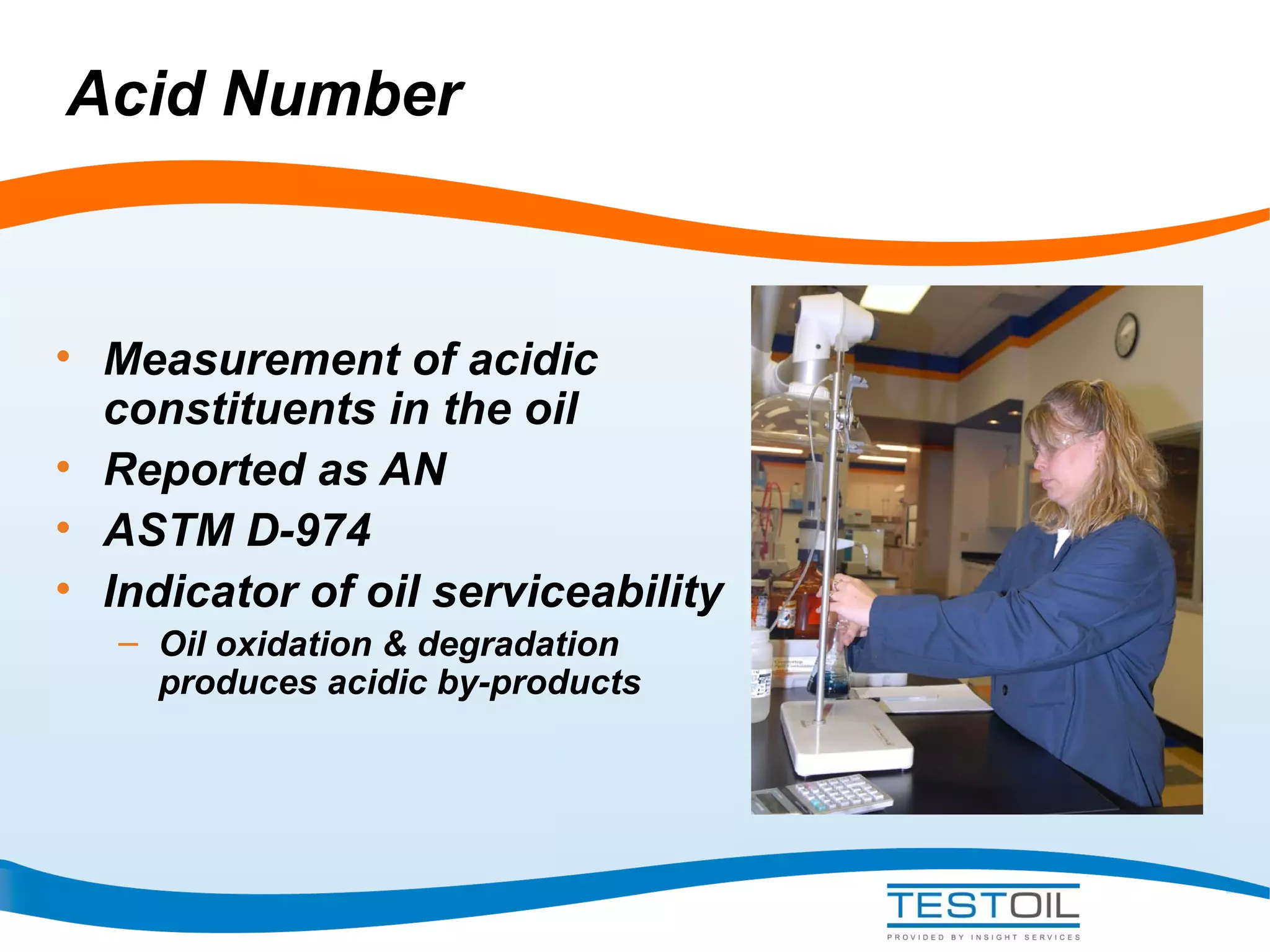 Oil Analysis Report Interpretation | PPT