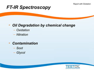 Oil Analysis Report Interpretation | PPT