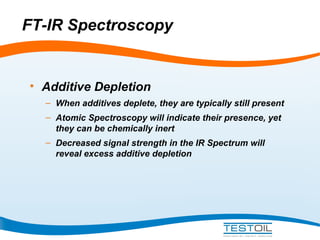 Oil Analysis Report Interpretation | PPT