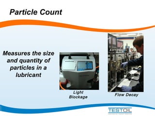 Oil Analysis Report Interpretation | PPT