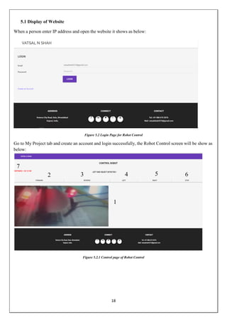Report IOT Robot | PDF
