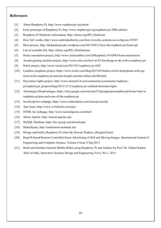 Report IOT Robot | PDF