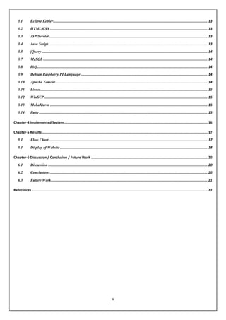 Report IOT Robot | PDF