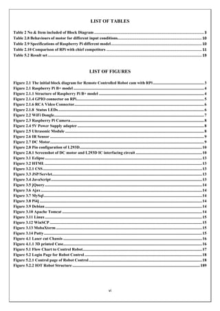 Report IOT Robot | PDF